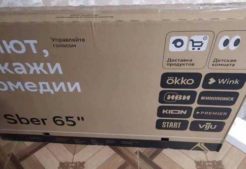 Телевизор Sber SDX-65U4124B1 65" (165см)
