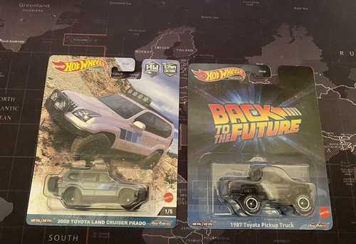 Hot wheels premium Toyota PickUp & Prado