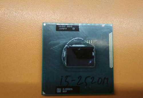Б/У Процессор для ноутбука Intel Core i5-2520M