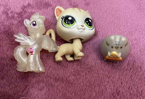 Littlest Pet Shop пушин майл литл пони игрушки