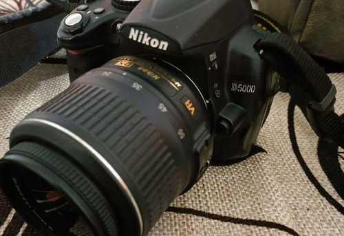 Зеркальный фотоаппарат nikon d5000
