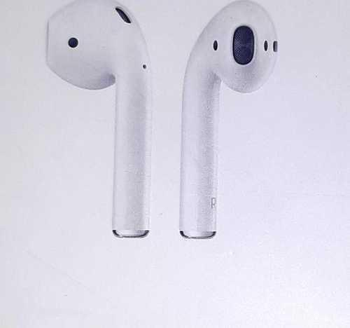 Гарнитура Apple AirPods 2 A2032/A2031/A1602 белый