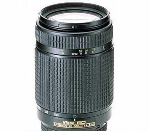 Nikon 70-300mm f/ 4-5.6 D ED AF Zoom-Nikkor+Бленда