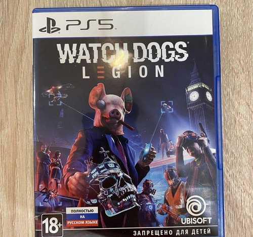 Watch Dogs Legion ps5 диск