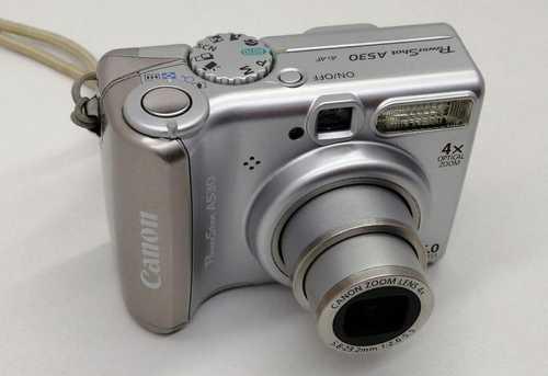 Компактный фотоаппарат Canon PowerShot A530