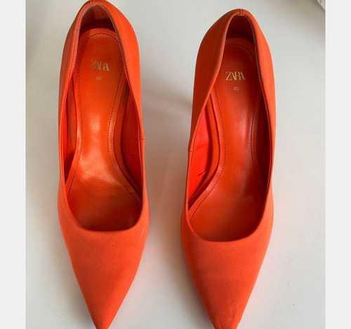 Лодочки zara
