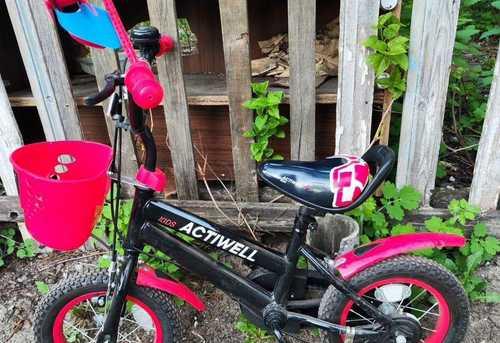 Почти новый Велосипед детский Actiwell 12'