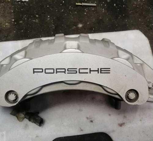 Porsche Суппорт тормозной передний L 6 поршней