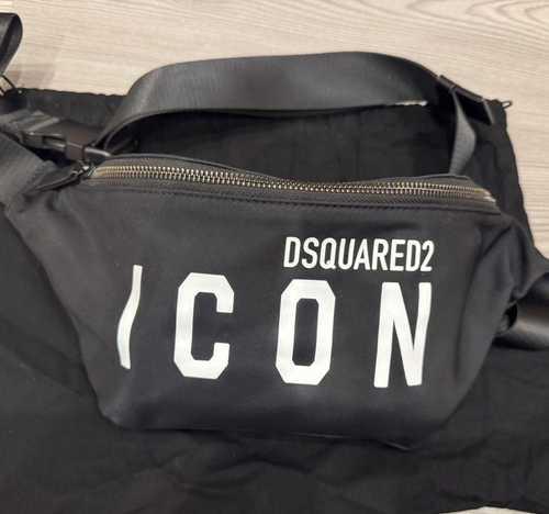 Сумка поясная Dsquared2 оригинал