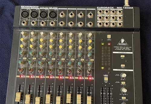 Микшерный пульт Behringer Eurorack mx1602