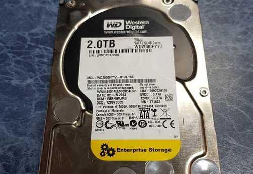 HDD Western Digital WD2000dfyyz 2Tb