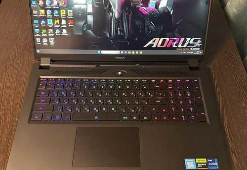 17.3" GIGABYTE Aorus 17H BXF, 1000 ГБ, Core i7-13700H, RAM 16 ГБ, GeForce RTX 4080 12 ГБ