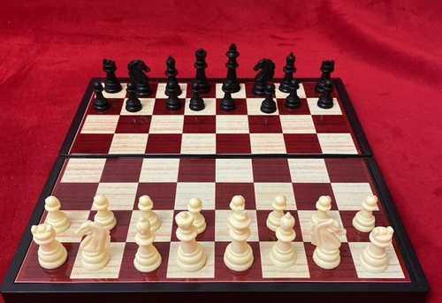 Шахматы-шашки-нарды №142 магнитные дорожные
