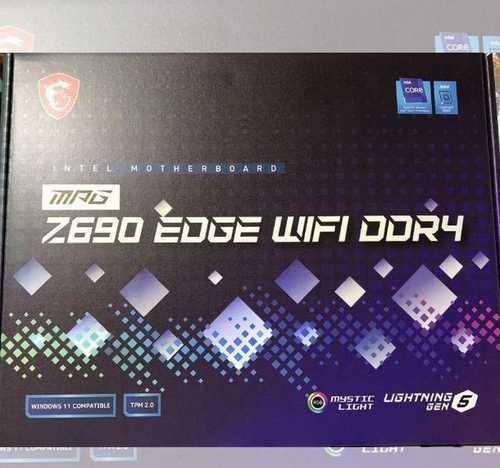 Msi mpg z690 edge wifi ddr4