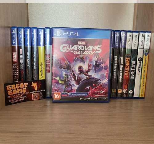 Игры PS4: Стражи Галактики/Guardians of the Galaxy