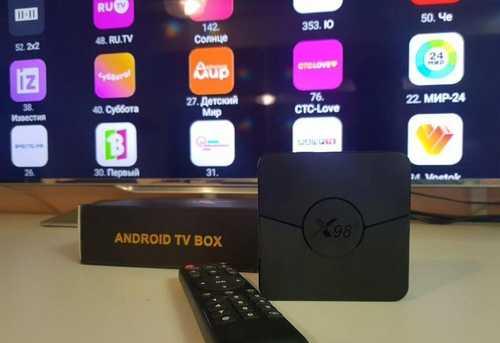 Android tv приставка X98