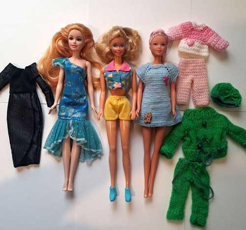 Куклы Barbie Fun to Dress и другие общим лотом