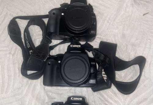 Зеркальный фотоаппарат Canon eos 400d 3 штуки