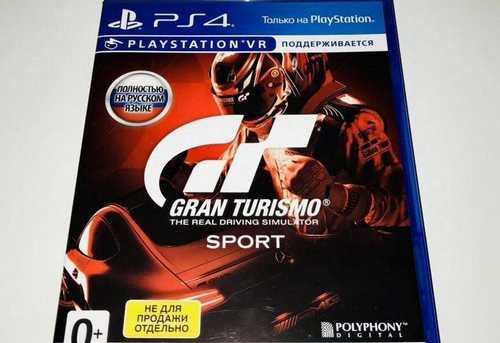 Продам диск для PS4 Gran turismo the real driving