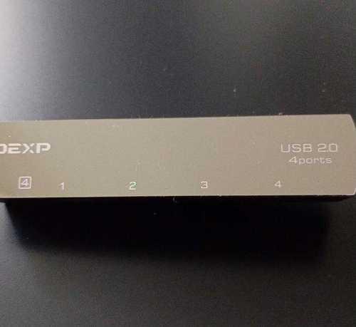 USB hub BT4-03 USB концентратор dexp