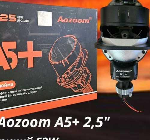 Светодиодные линзы Bi LED Aozoom A5  2025