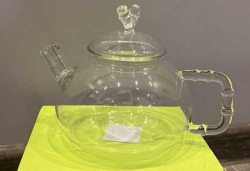 Чайник заварочный стеклянный Bamboo Glass Teapot