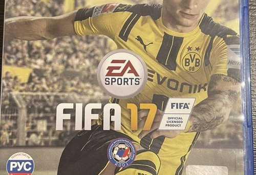Диск Fifa 17 ps4
