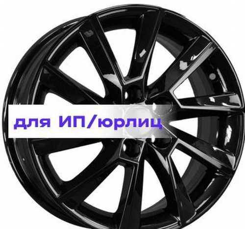 Khomen Wheels 6x15/5x100 ET40 D57,1 KHW1507 (Polo) Black