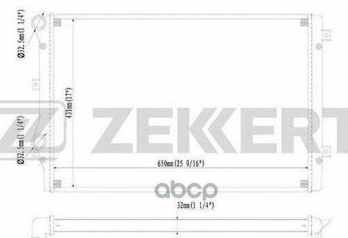 Радиатор охл. дв. Audi A3 II 04- Skoda Octavia