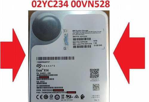 14Tb IBM SAS 02YC232 02PX338 02YC234 00VN528