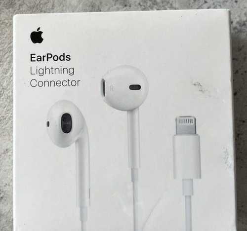 Наушники apple earpods с разъемом lightning