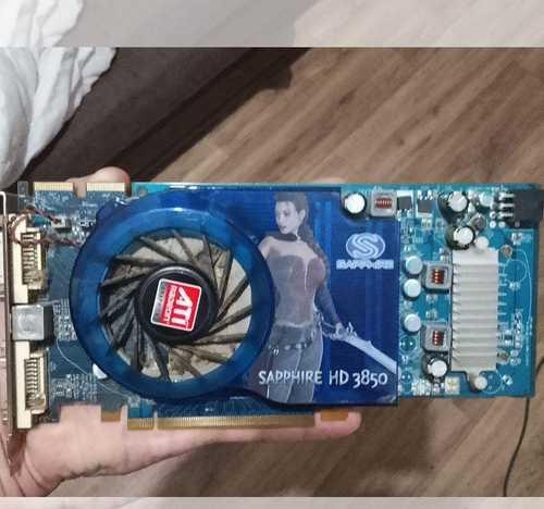 Видеокарта Radeon sapphire hd 3850 pci