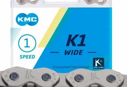 Цепь KMC K1-W для BMX, Dirt, Fixed, 110 звеньев