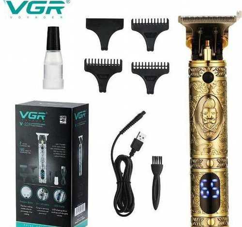 Триммер для для стрижки волос и бороды vgr v-076