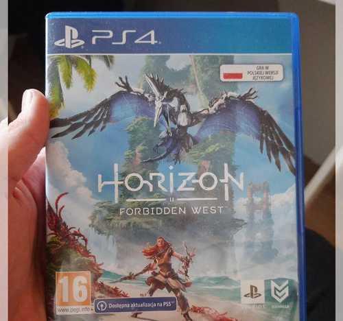 Horizon forbidden west ps4 диск