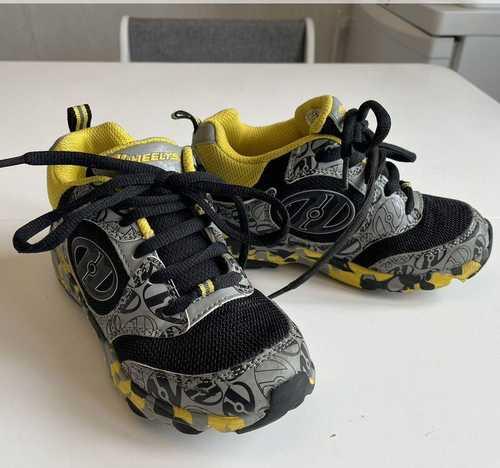 Кроссовки-ролики heelys резмер 30