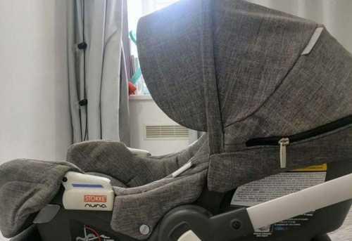 Автолюлька stokke nuna с базой isofix 0+