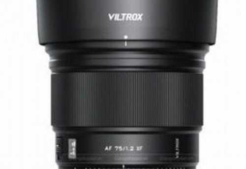 Объектив Viltrox AF 75мм/1.2 XF для Fujifilm x-mou