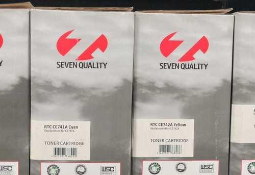 Картридж HP CE740A, CE741A, CE742A, CE743A