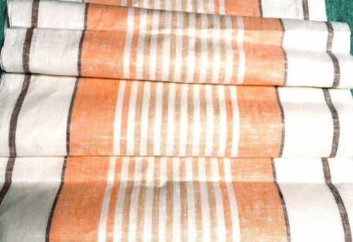 Полотенце льняное отрезное полотно 5 метров СССР