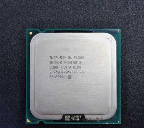 Процессор Intel Pentium E6500 (s775)