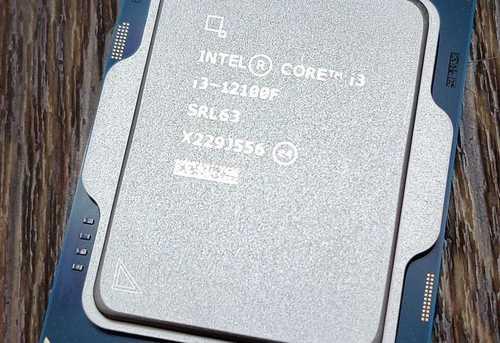 Процессор Intel core i3 12100f новый