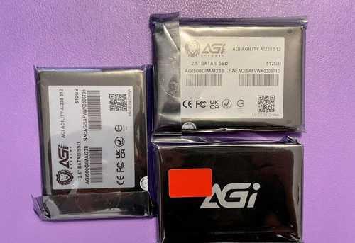 SSD накопитель AGI AI238 512гб, 2.5", SATA III