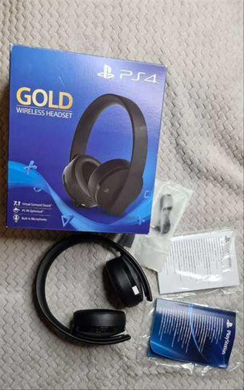 Беспроводные наушники ps4 gold Wireless headset