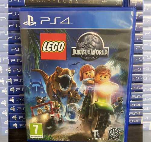 Lego Jurassic World PS4 (б/у диск)