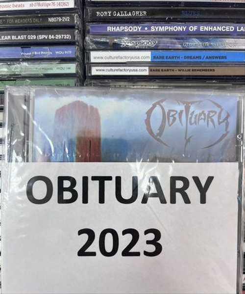 Музыкальные cd диски Obituary 2023