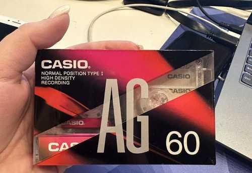 Аудиокассеты новые CasioAG 60