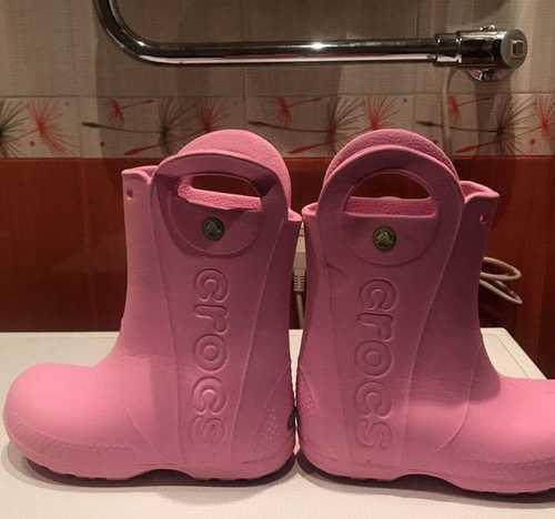 Резиновые сапоги crocs