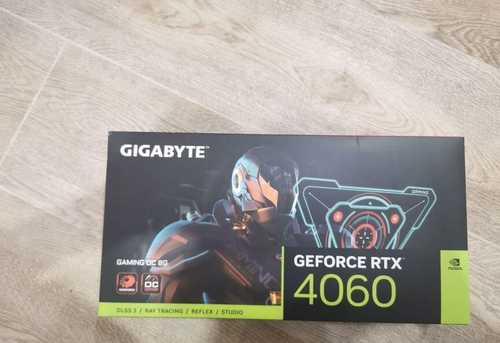 Видеокарта gigabyte nvidia RTX 4060 gaming OC 8gb