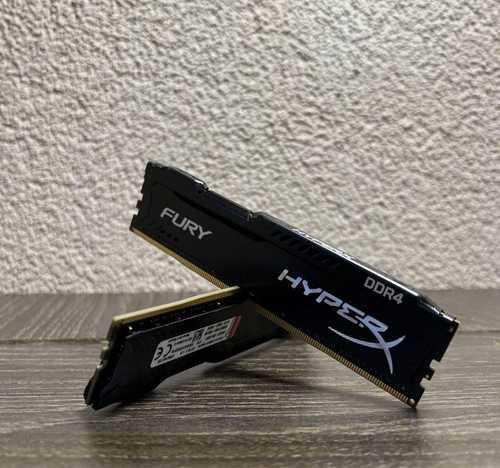 Оперативная память ddr4 Hyperx Fury 16gb